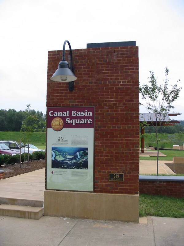 Entry Pylon and Sign